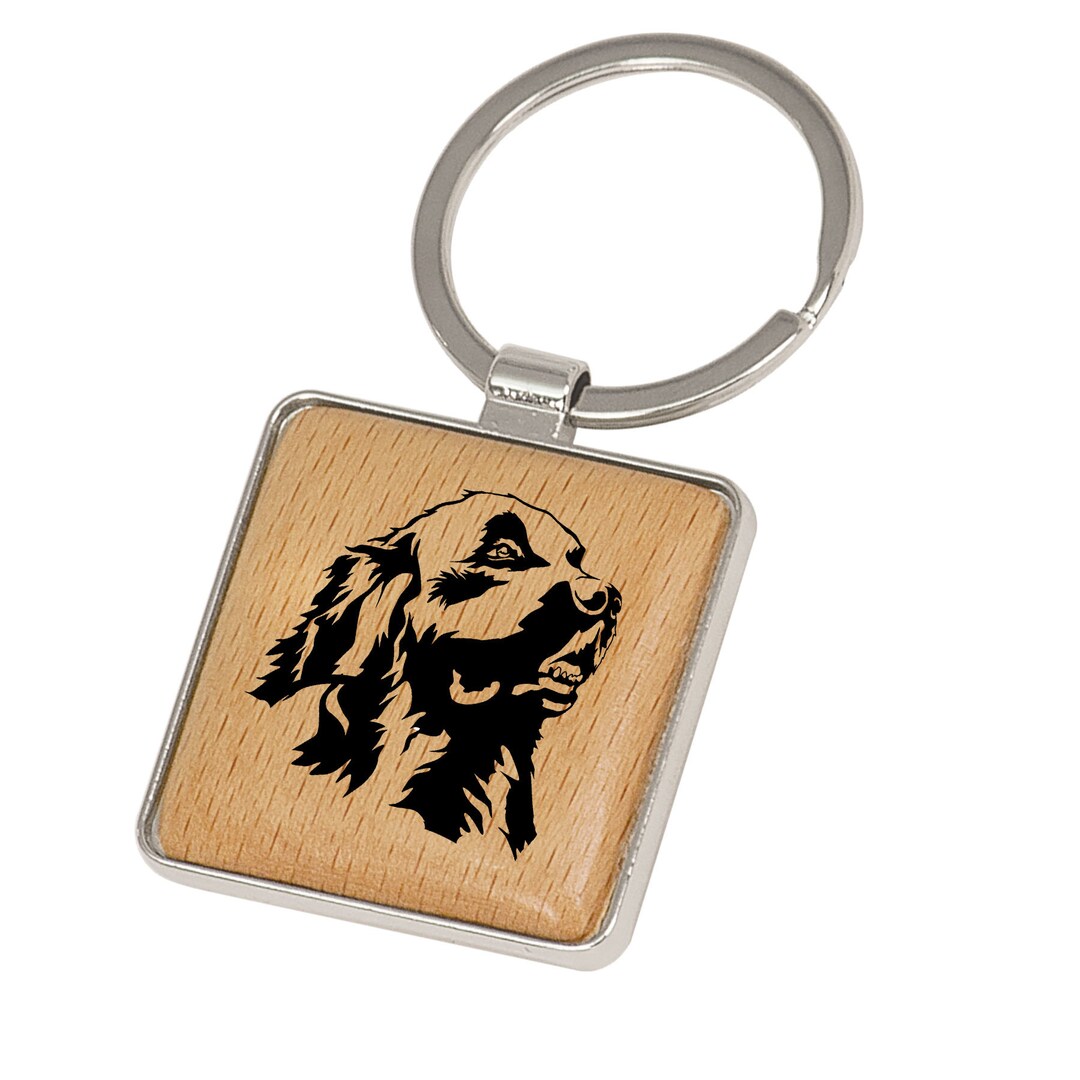 Newfoundland Wooden Key Chain - Etsy