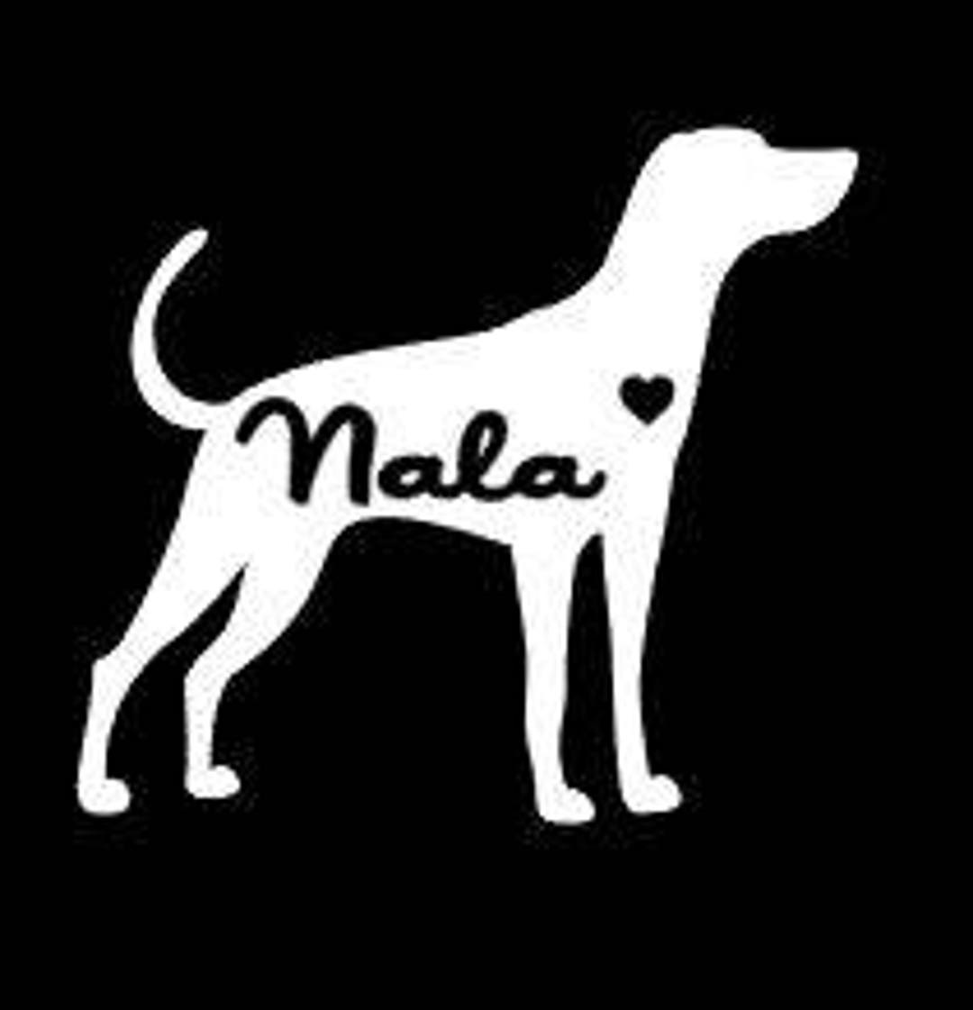 Hound Decal Dog Car Decal Pet Car Decal Laptop Decal - Etsy