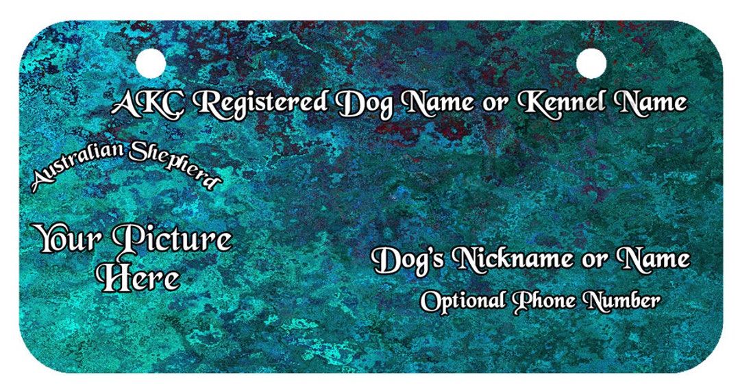 Crate Tags,choice of Designs Personalized With Your Dog's Name and ...