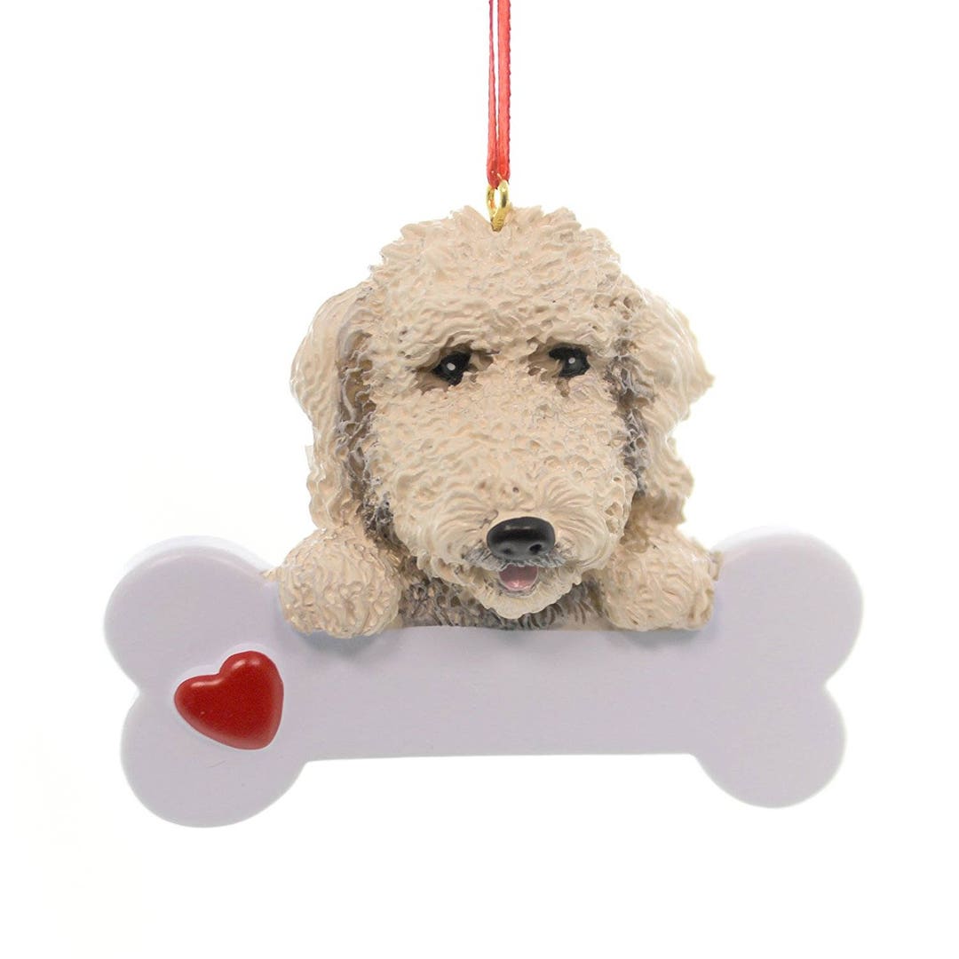 Personalized Goldendoodle Ornament: Resin Dog Christmas Ornament - Etsy