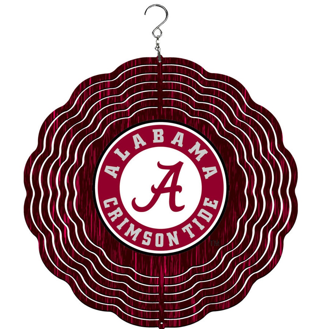 Alabama Roll Tides Wind Spinner | University of Alabama Wind Spinner ...