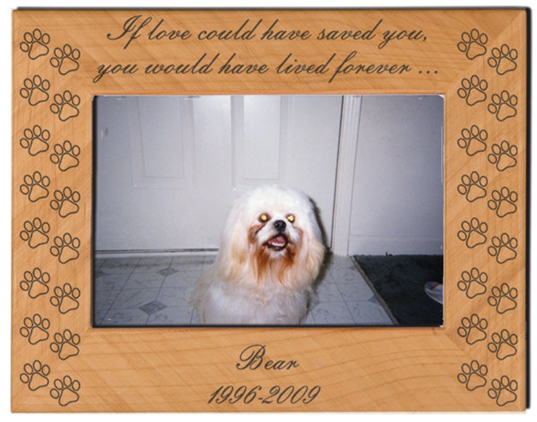 If Love Could Have Saved You Picture Frame | Traci's Fun Creations - Etsy
