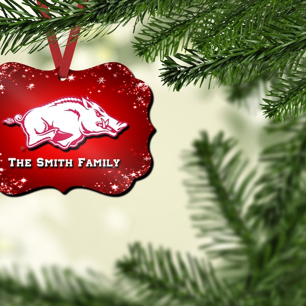Razorback Ornament - Etsy