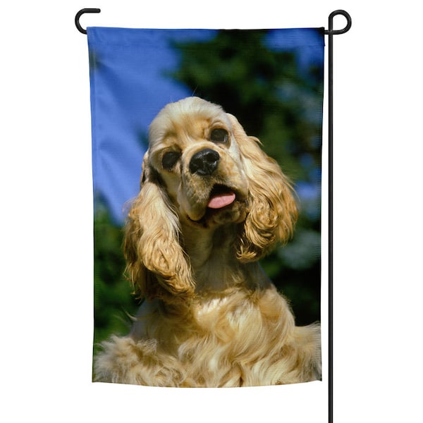 Cocker Spaniel Garden Flag - Etsy