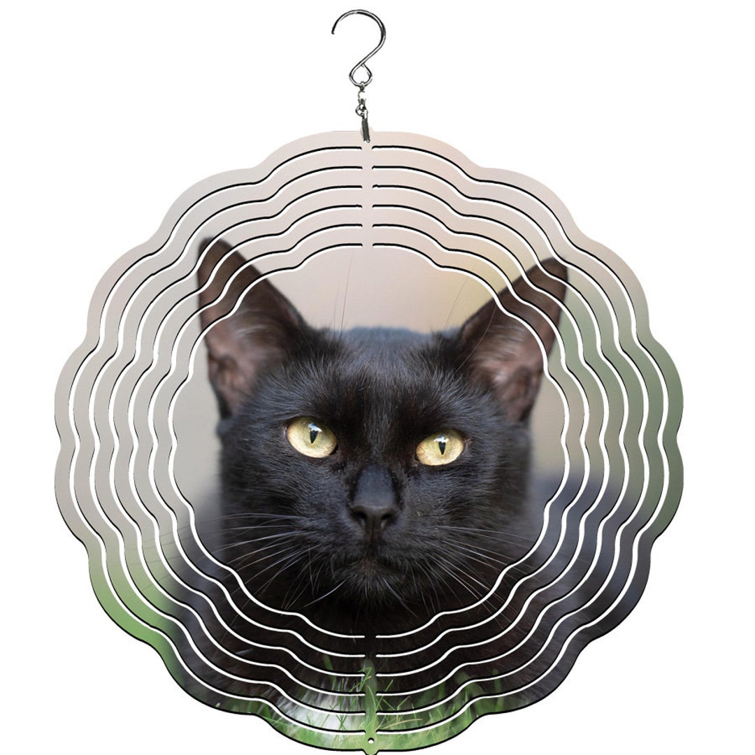 Cat Wind Spinner | 10" Windspinner | Wind Spinner | Cat Lovers | Cat ...