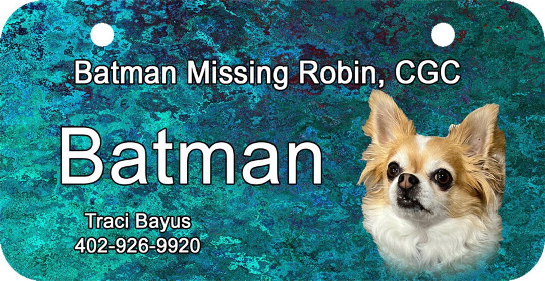 Dog Crate Tags Personalized Photo Crate Tag Personalized Dog Crate Tag ...