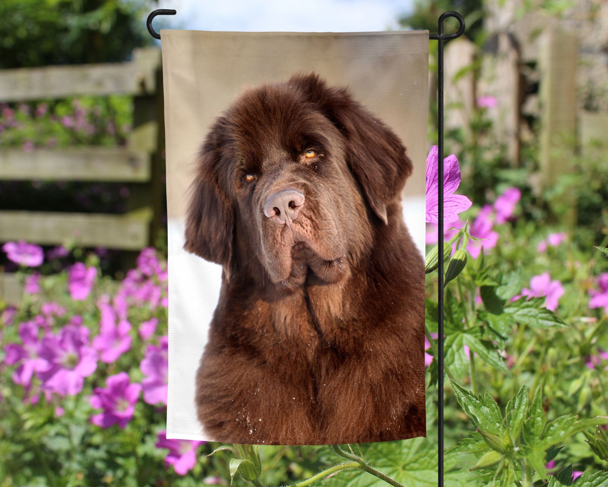 Newfoundland garden flag garden flag yard flag yard decor | Etsy