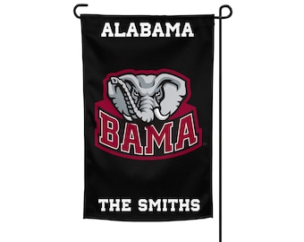 Personalized University of Alabama Crimson Tide Garden Flag - Etsy