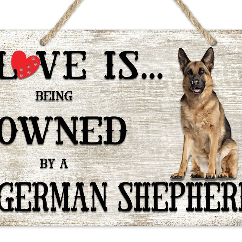 German Shepherd Sign - Etsy