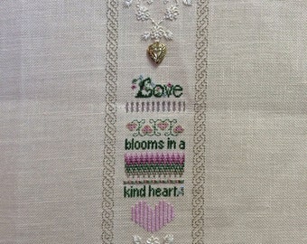 Cross Stitch Band Sampler - Etsy