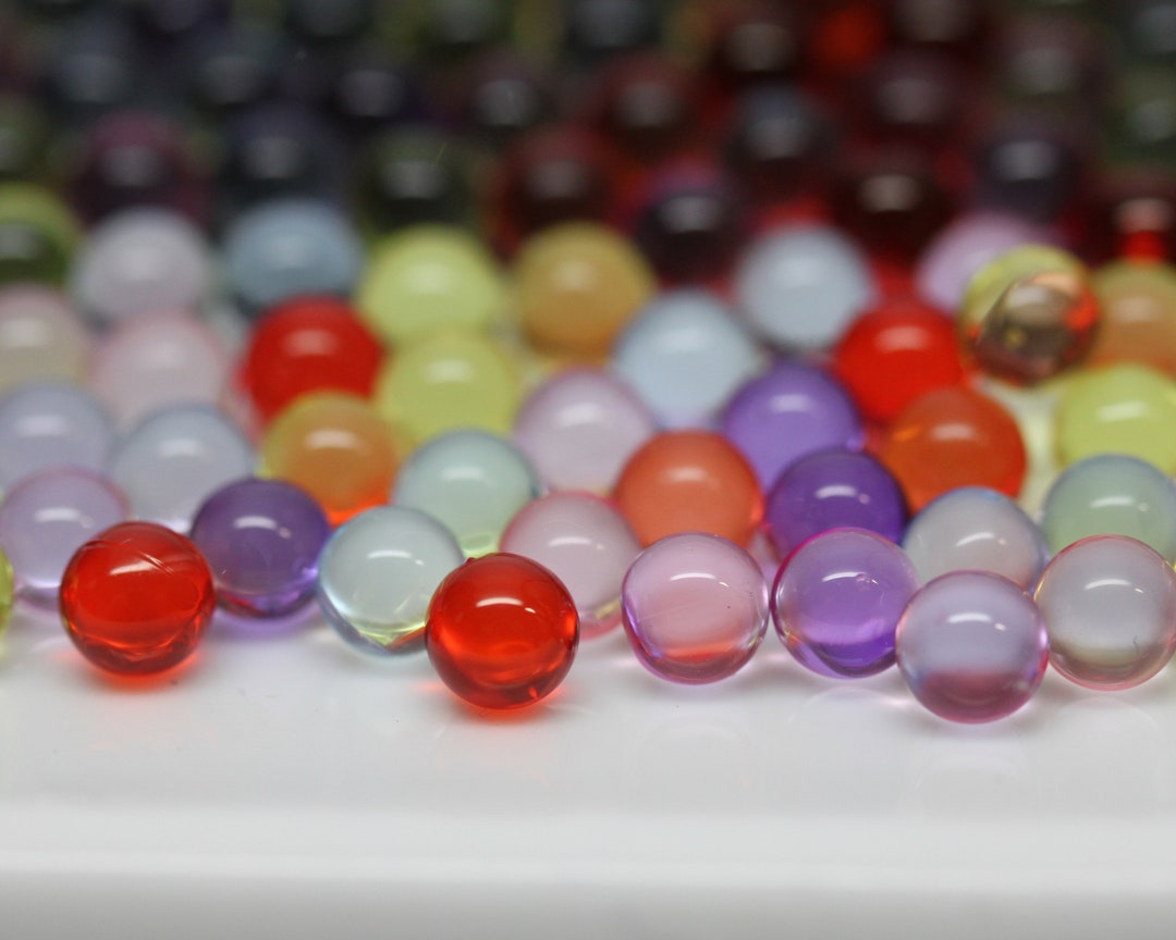 10, 15 Gr 4.5mm Beads Transparent Multicolor Plastic Mini Bubbles Np ...