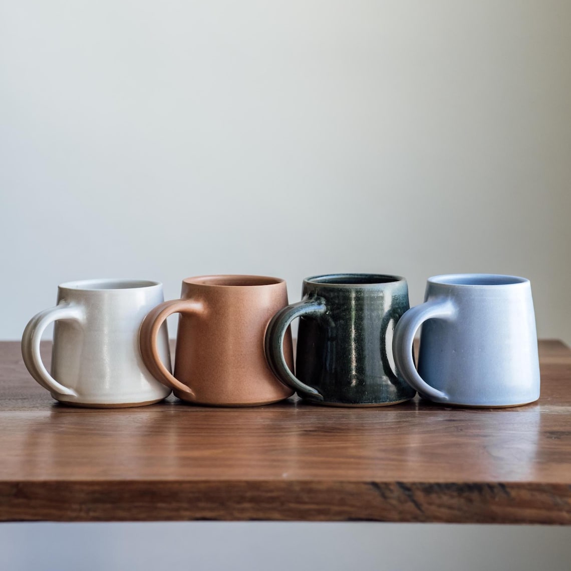 Handmade Ceramic Mug - Powder Blue - Etsy