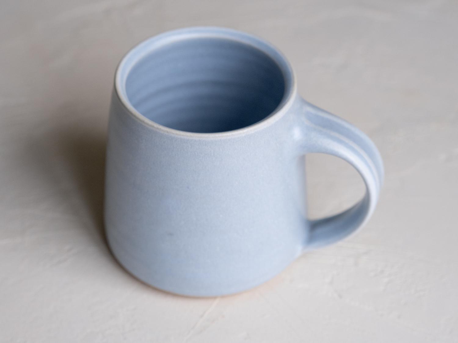 Handmade Ceramic Mug - Powder Blue - Etsy