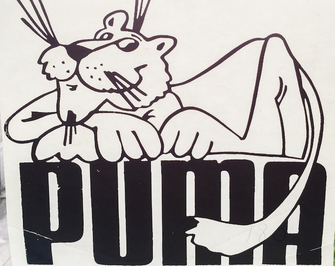 PUMA Vintage Iron on Heat Transfer - Etsy