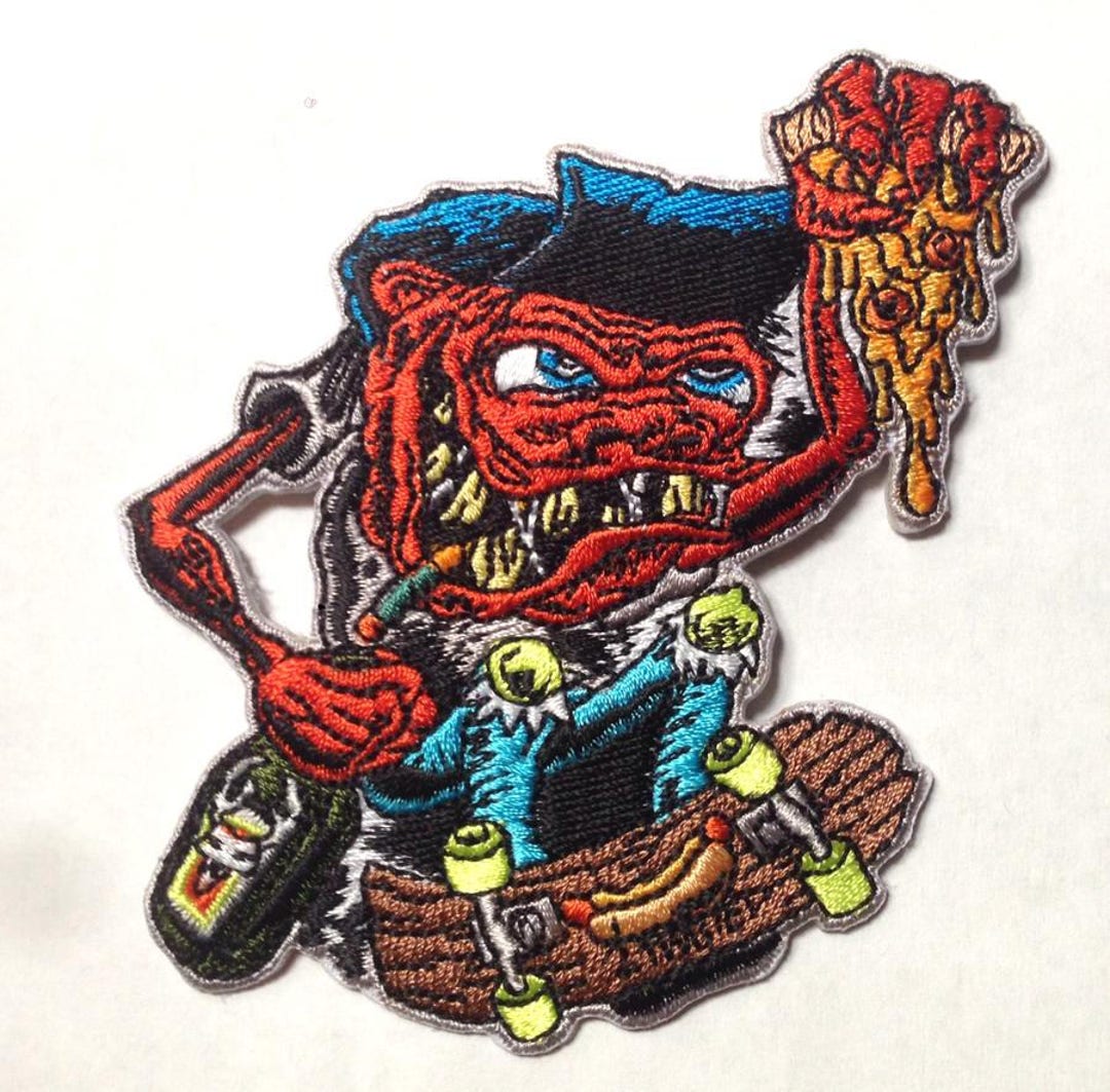 Dirty Donny Orange 2 Twisted Iron-on Vintage Patch - Etsy