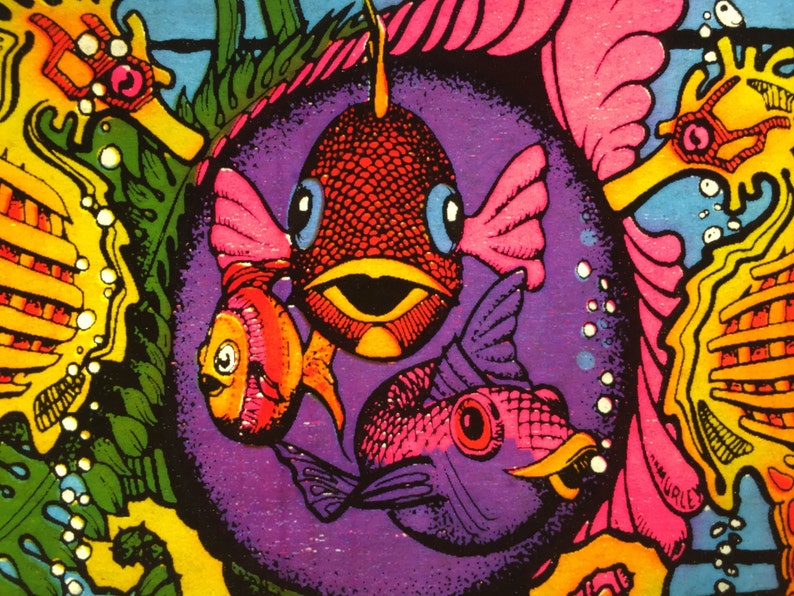 Under the Sea Vintage 1974 Iron on Heat Transfer - Etsy