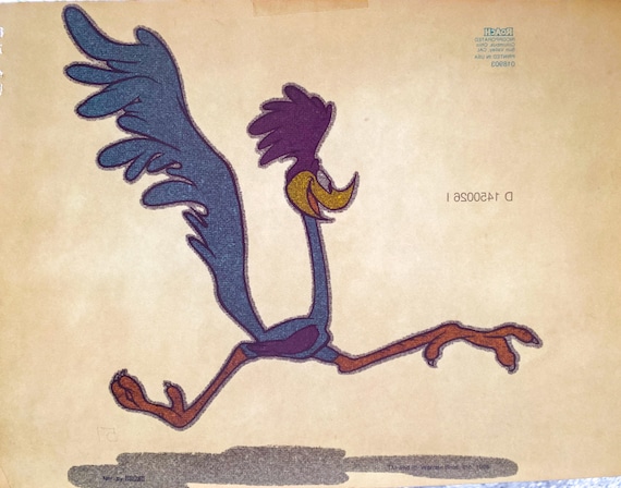 Warner Bros. Road Runner GLITTER Vintage Iron on Heat Transfer - Etsy