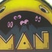 Pac-man Fanatic Vintage Glitter Iron on Heat Transfer - Etsy