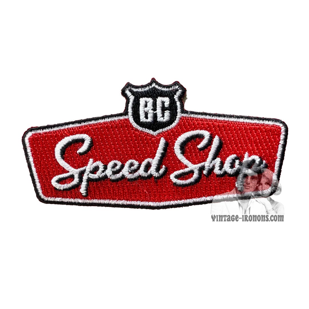BC Speed Shop Logo Patch - Etsy