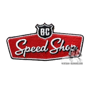 BC Speed Shop Logo Patch - Etsy