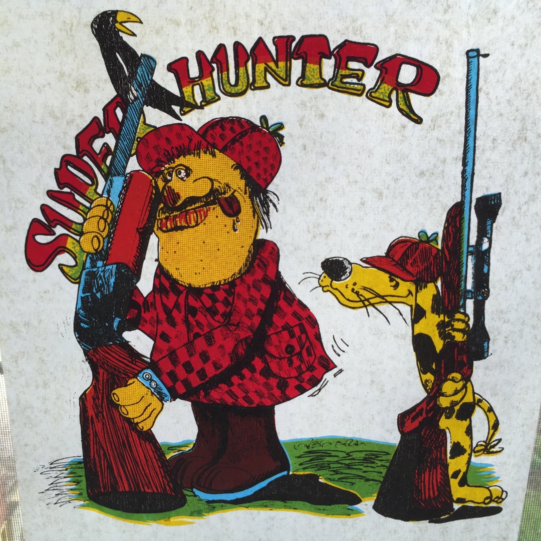 Super Hunter Vintage Iron on Heat Transfer - Etsy