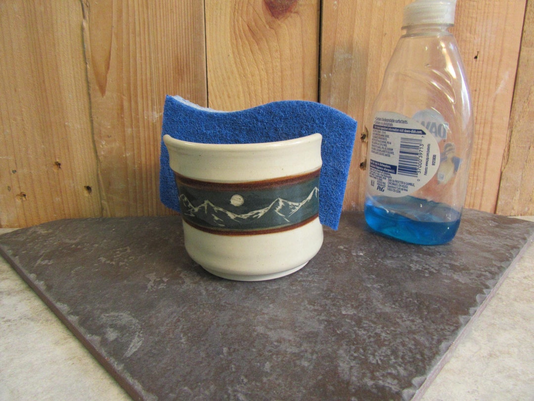 Sponge Holder, Green Mountain Design, Made in Montana, Stoneware ...