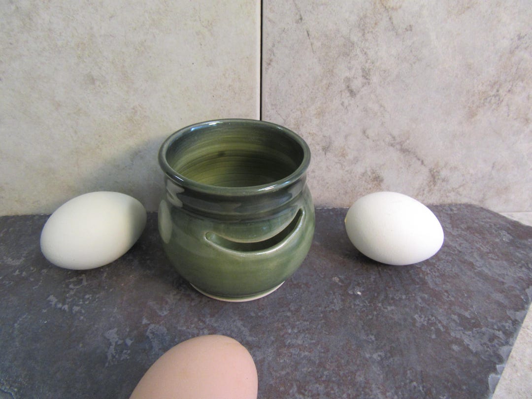 Egg Separator, Green Pottery, Kitchen Gadget, Utensil, Kitchen Aid, Egg ...