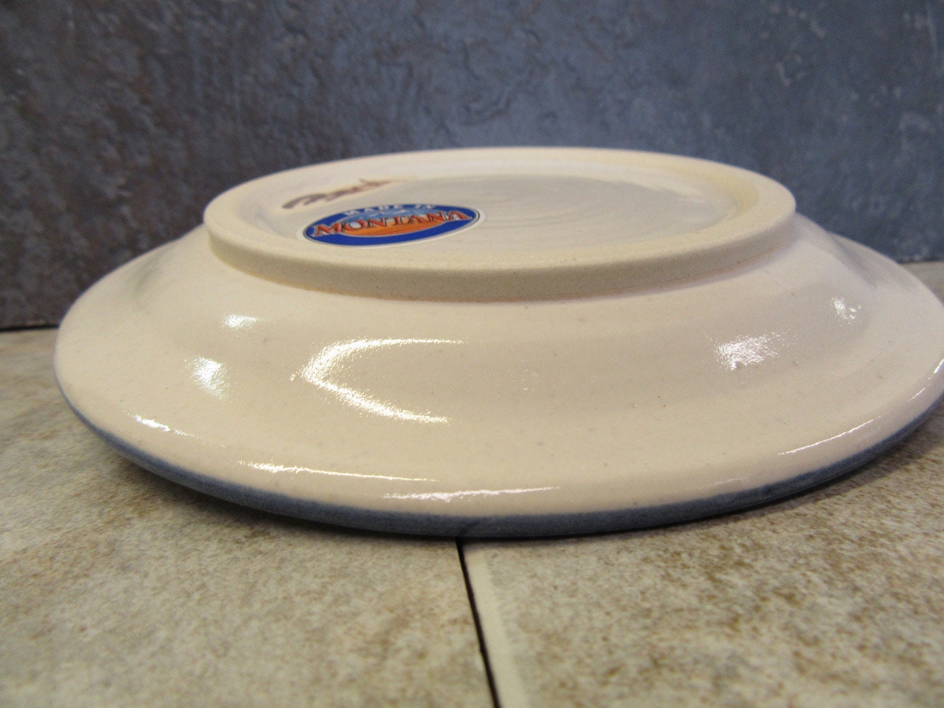 Grater Plate Garlic Plate White & Blue Plate Made in - Etsy