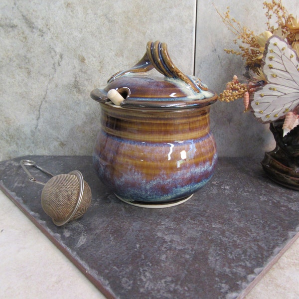 Vintage Honey Pot - Etsy