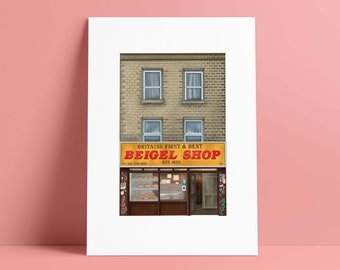 Beigel Bake Brick Lane Art Print - Etsy UK