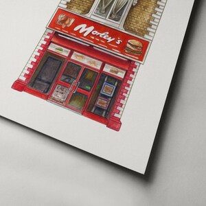 Morley's Chicken Shop, Art Print, Camberwell South London - Etsy