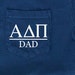 Alpha Delta Pi Plush Throw Blanket Grey/aqua - Etsy