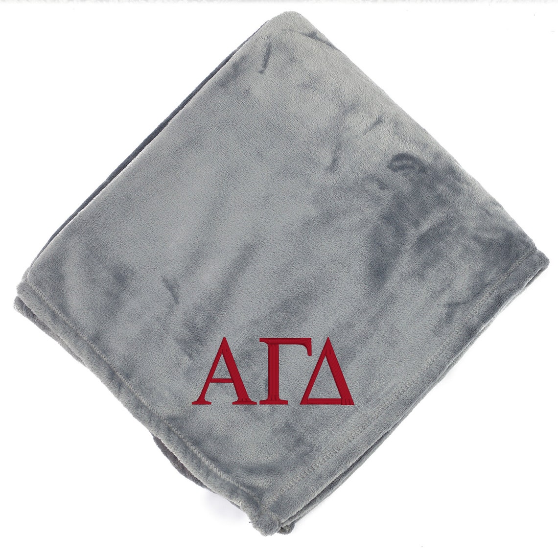 Alpha Gamma Delta Plush Throw Blanket | Etsy