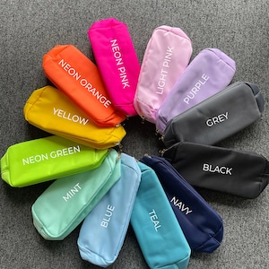 Custom Sorority Letter Bag, Chenille Patches, Zipper Bag, Greek Letters ...