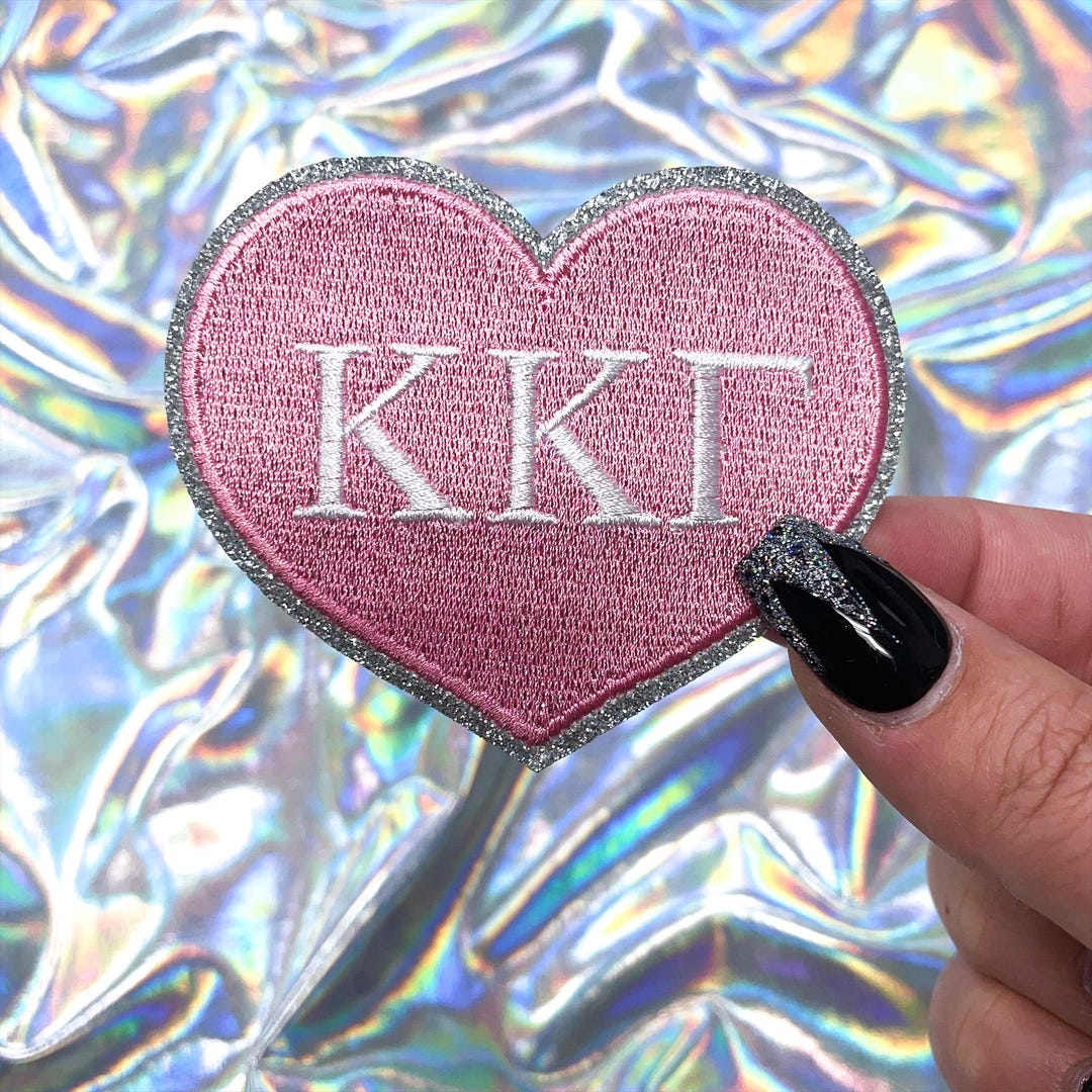 Kappa Kappa Gamma Heart Sorority Patch - Etsy