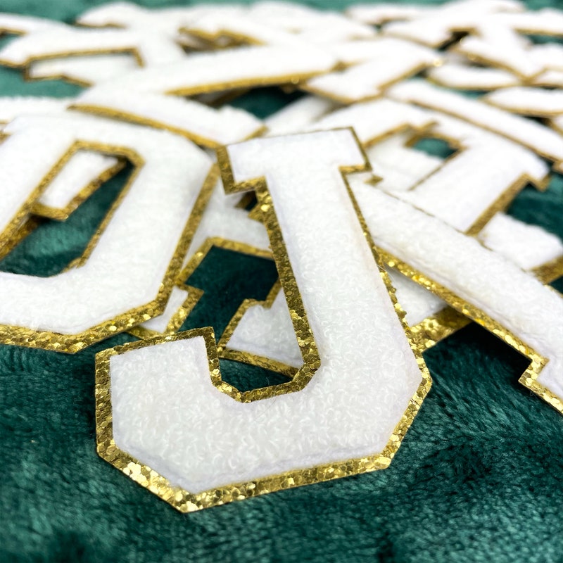 White Letter Patch - Etsy