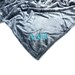 Alpha Delta Pi Plush Throw Blanket Grey/aqua - Etsy