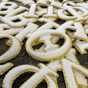 Sigma Sigma Sigma Iron-on Varsity Greek Letter Patch Set, Chenille ...