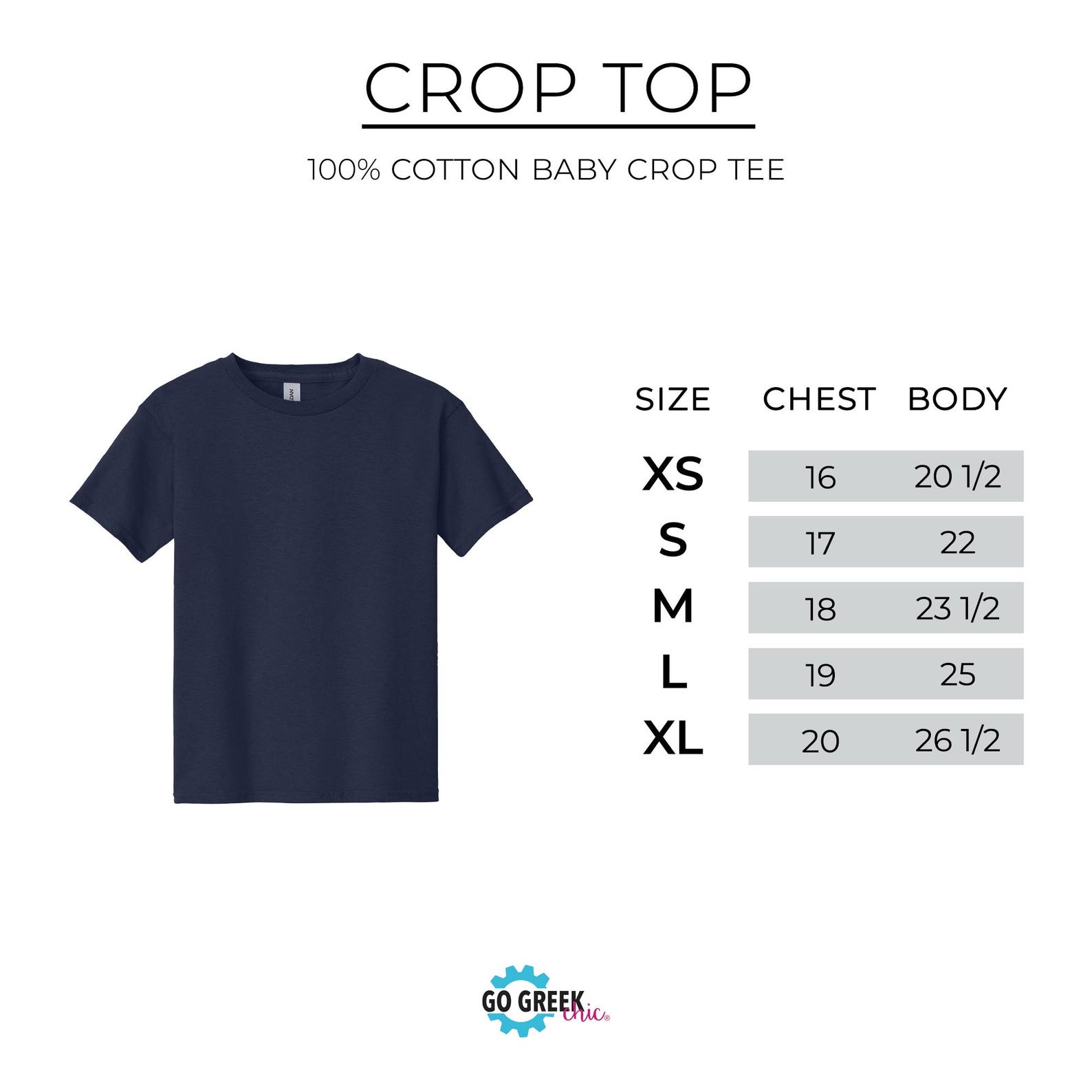 Pi Beta Phi Cherry XOXO - Pi Phi, Navy, Baby Doll Tee, Crop Top - Etsy