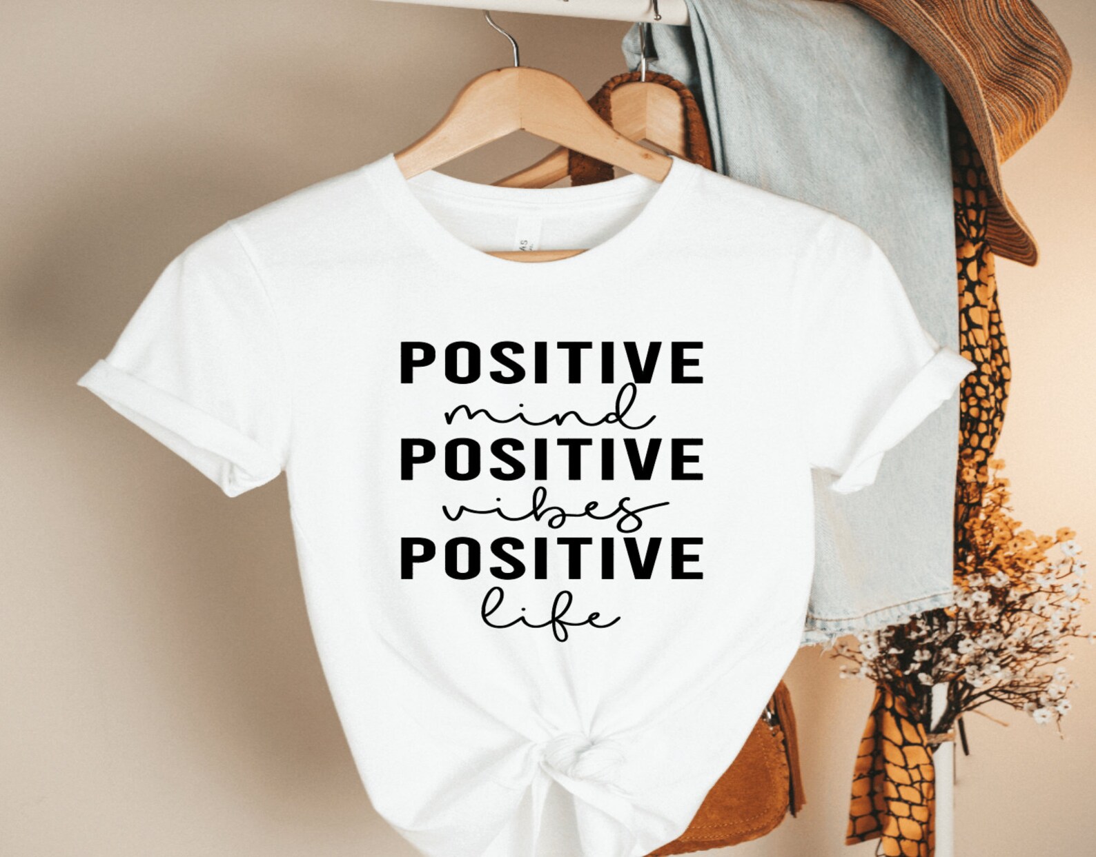 Positive Mind, Positive Vibes, Positive Life T Shirt - Etsy