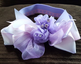 Purple headband | Etsy