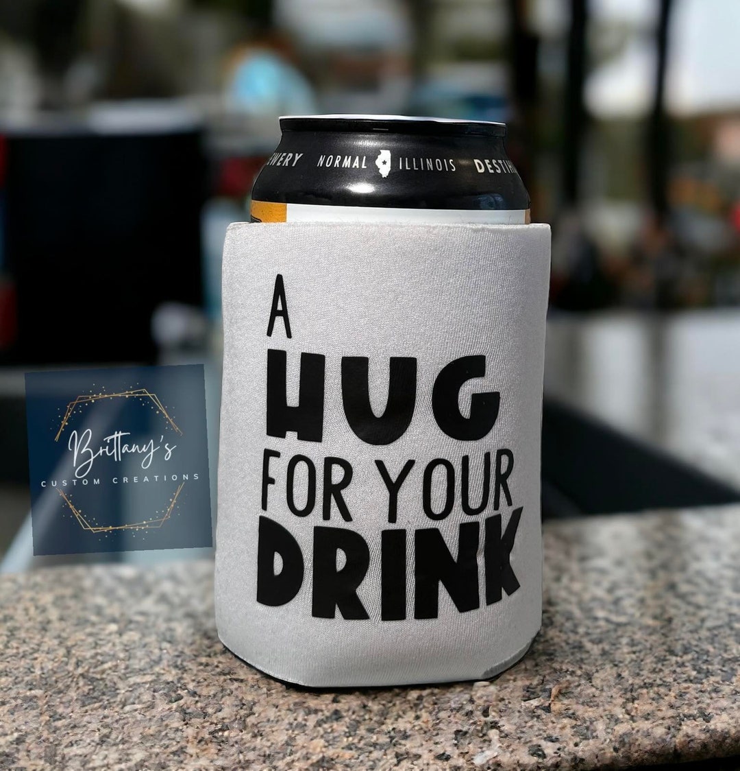 A Hug for Your Drink Can Insulator | Can Coozie | Can Cooler | Can ...