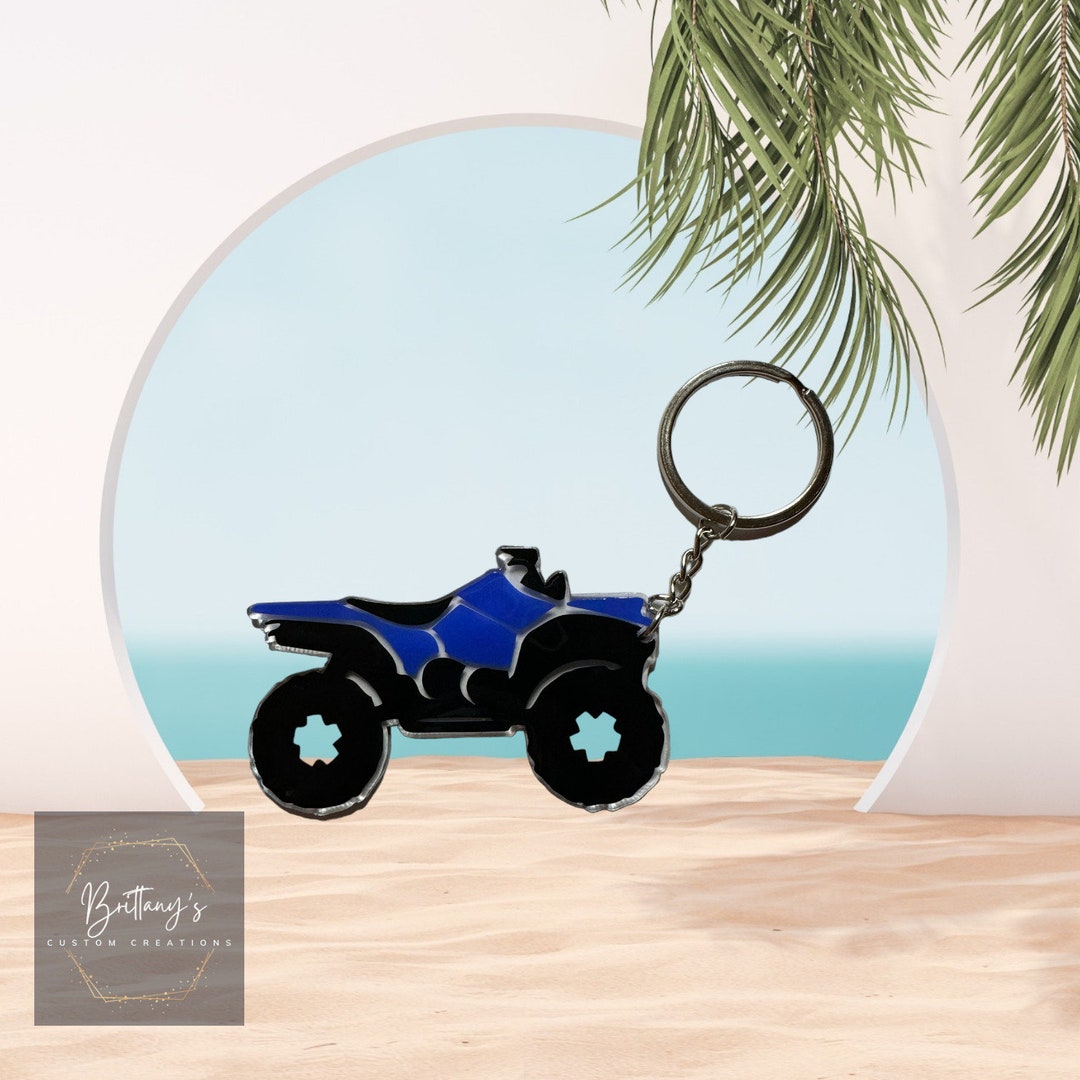 ATV Keychain | 4-wheeler Keychain - Etsy