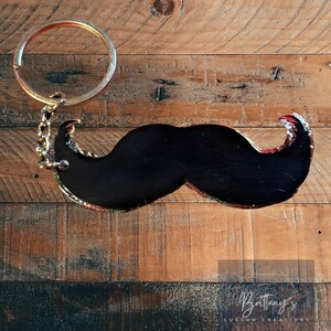 Mustache Keychain | Facial Hair Keychain - Etsy