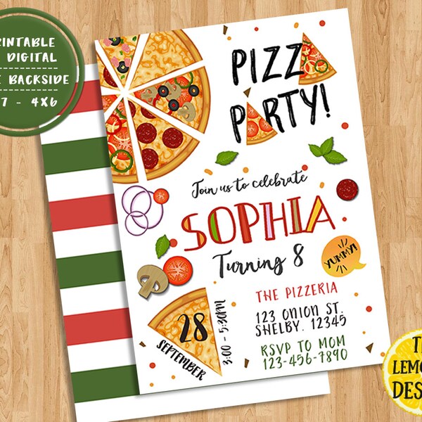 Pizza Party - Etsy