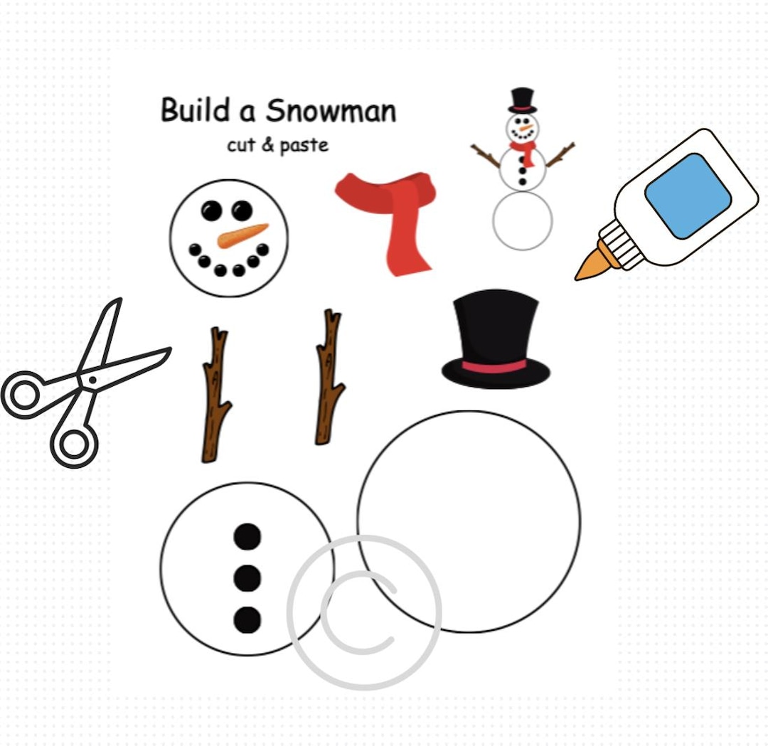 Winter Fine Motor Packet 5pg - Etsy