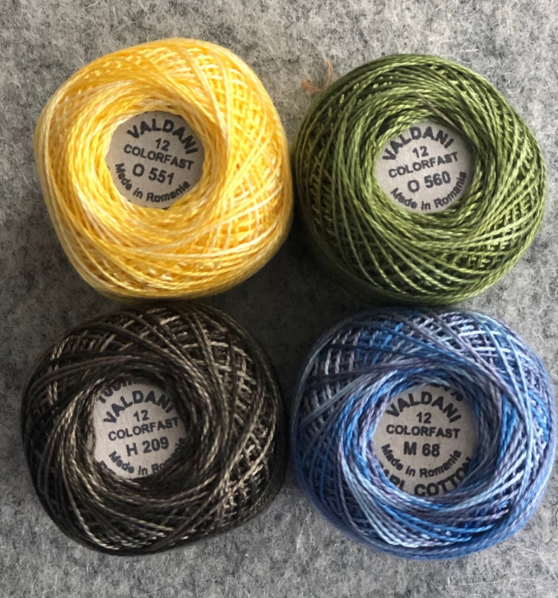 Wild and Wonderful Stitch a Long #1, Down by the Lily Pond, Wool ...
