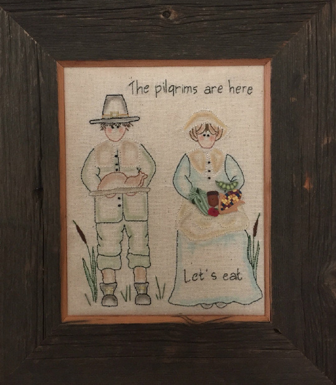 Pilgrims Are Here, Digital Download, Hand Embroidery Pattern - Etsy
