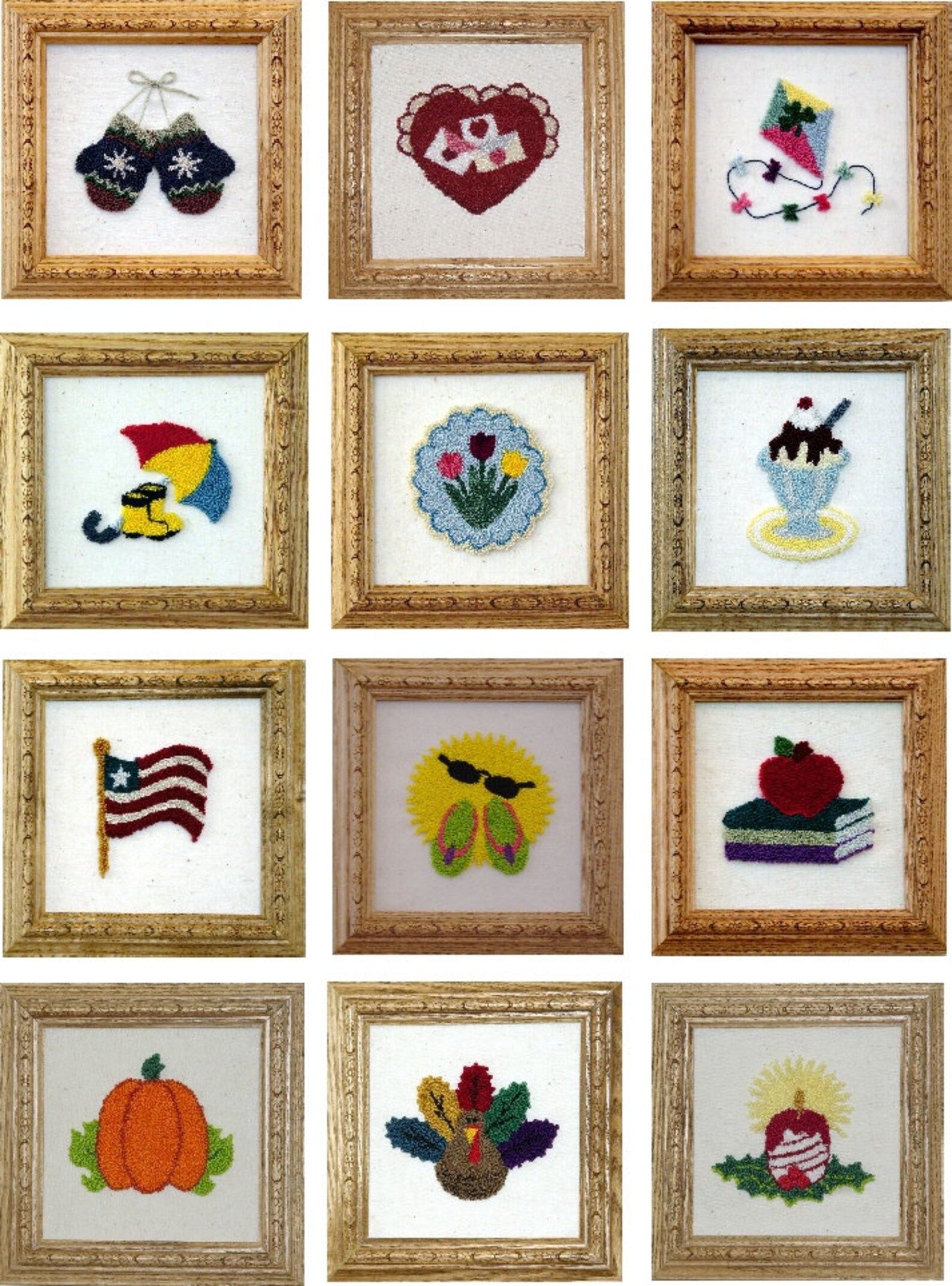 608K October Punch of the Month, Pattern, Thread, Weavers Cloth - Etsy