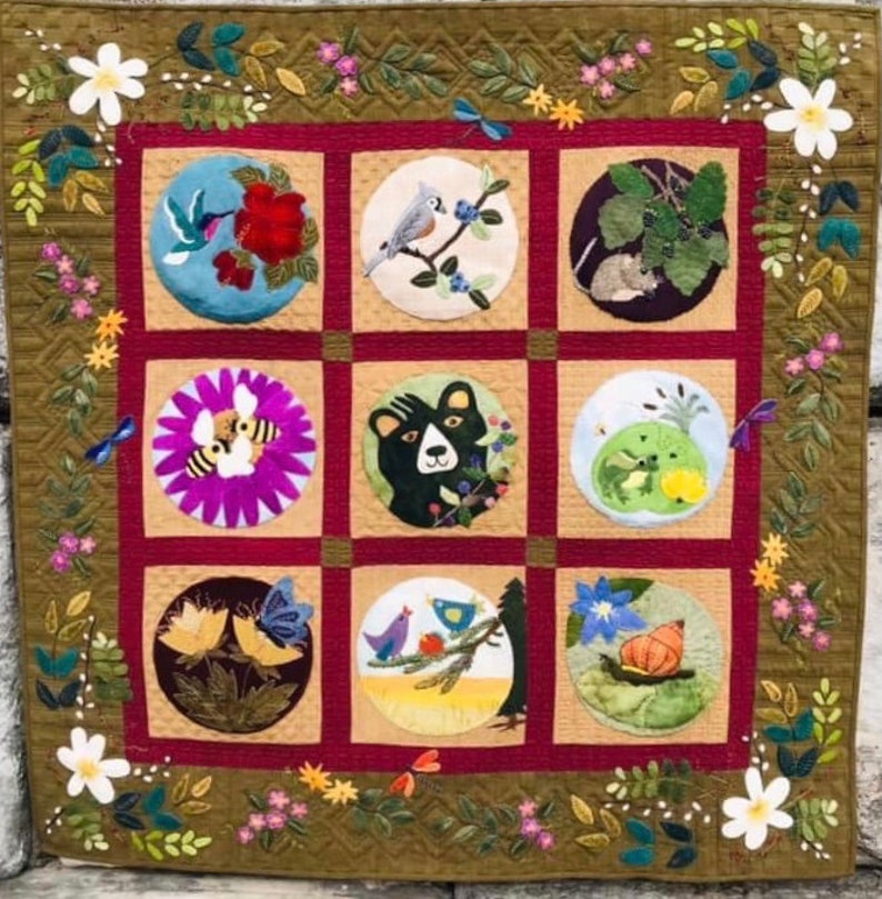 Wild and Wonderful Stitch a Long #1, Down by the Lily Pond, Wool ...